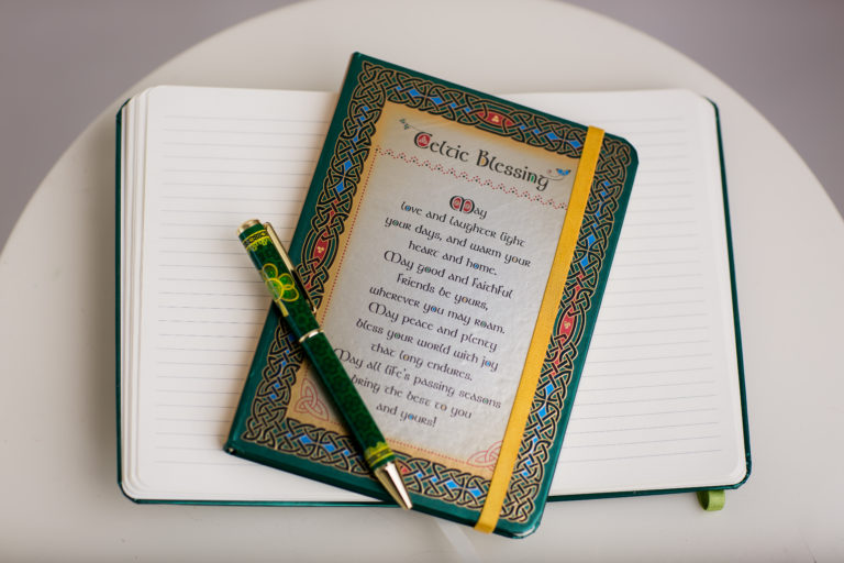 Irish Blessing Notepad.
